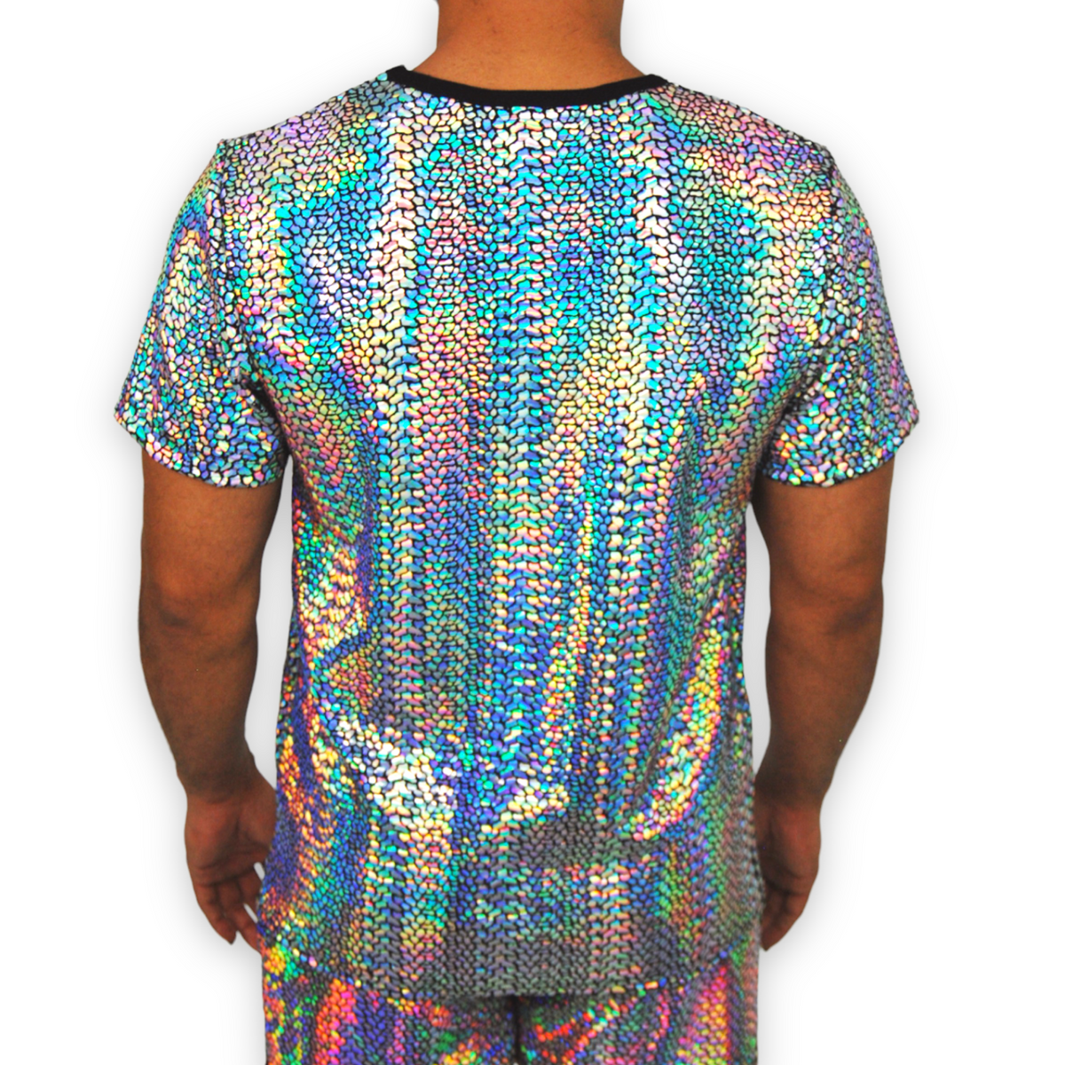Iridescent Holographic Tee Shirt – shane kindley.com